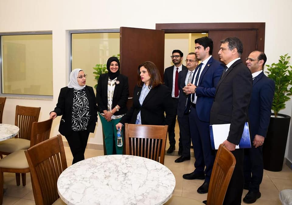 النيل قناة مصر الإخبارية بالصور وزيرة الهجرة تترأس اجتماعا